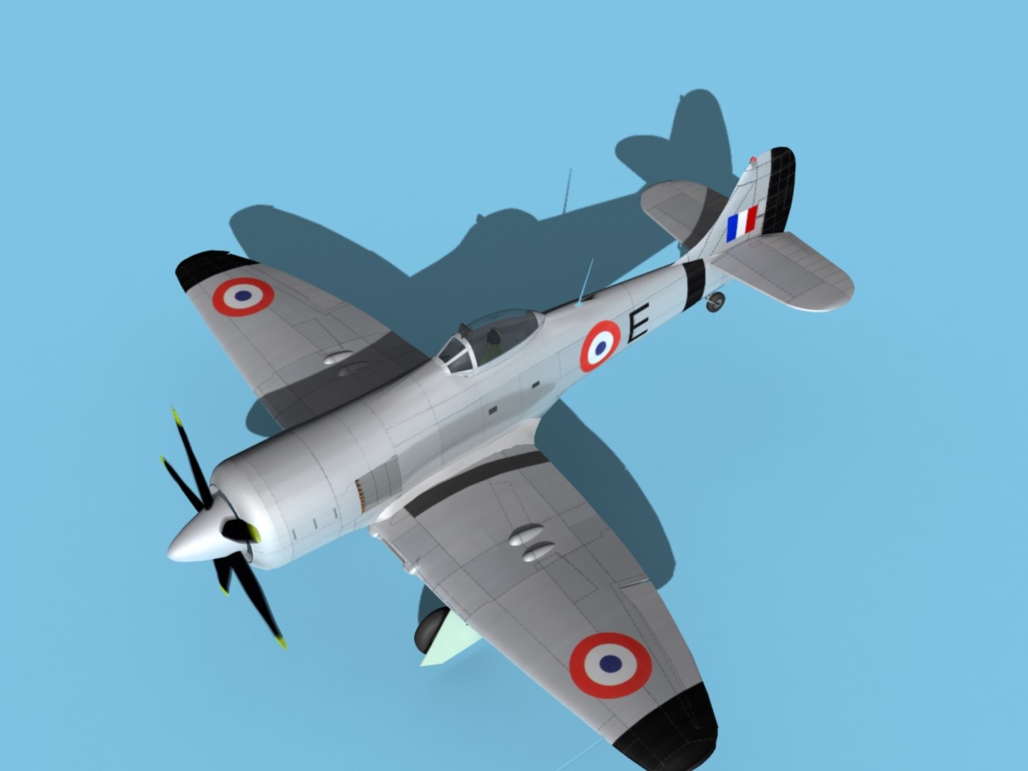 Propeller Hawker Tempest Model - TurboSquid 1489310