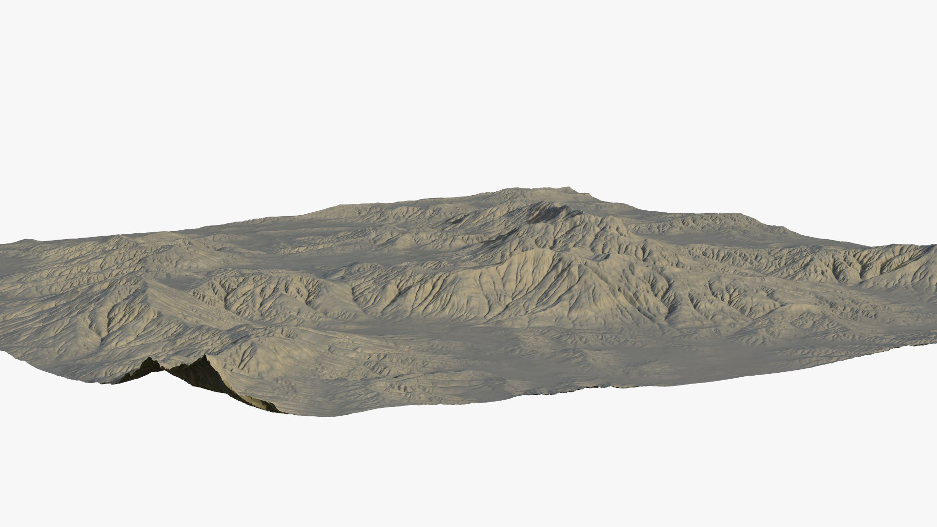 Desert Relief Landscape Surface Plan 8K Model - TurboSquid 2419036