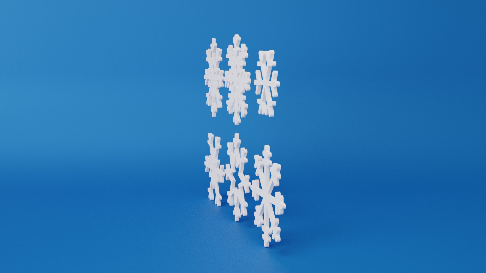 Snowflake Pack 3D model - TurboSquid 2010751