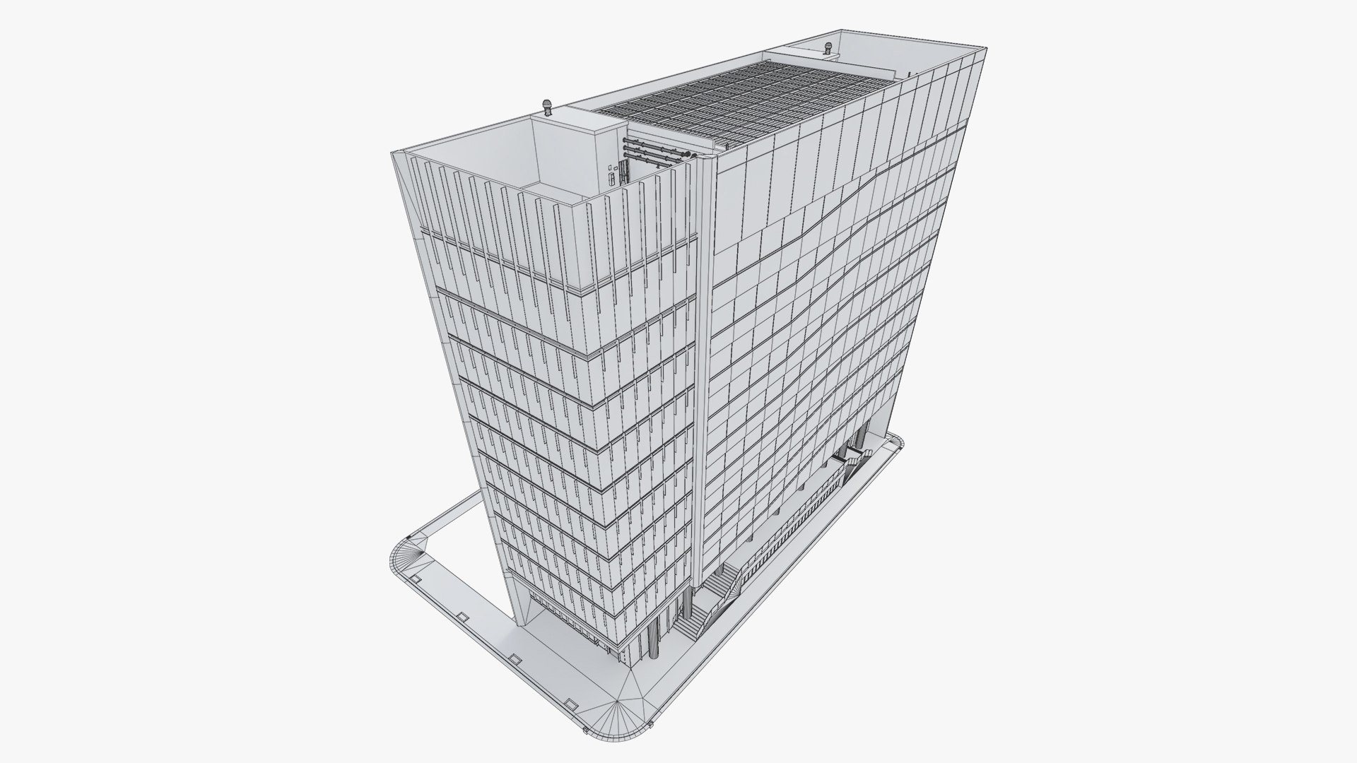 Modular City - Building AS08 3D Model - TurboSquid 2073081