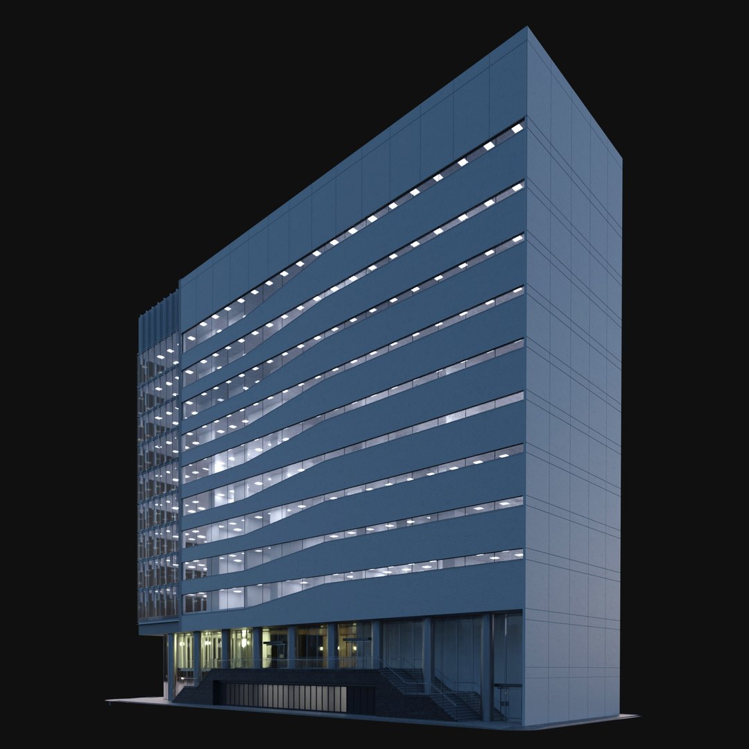 Modular City - Building AS08 3D Model - TurboSquid 2073081