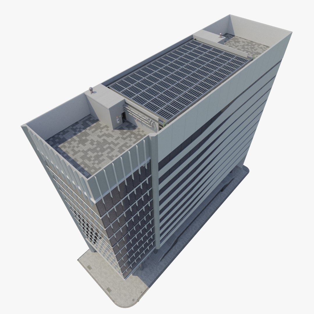 Modular City - Building AS08 3D Model - TurboSquid 2073081