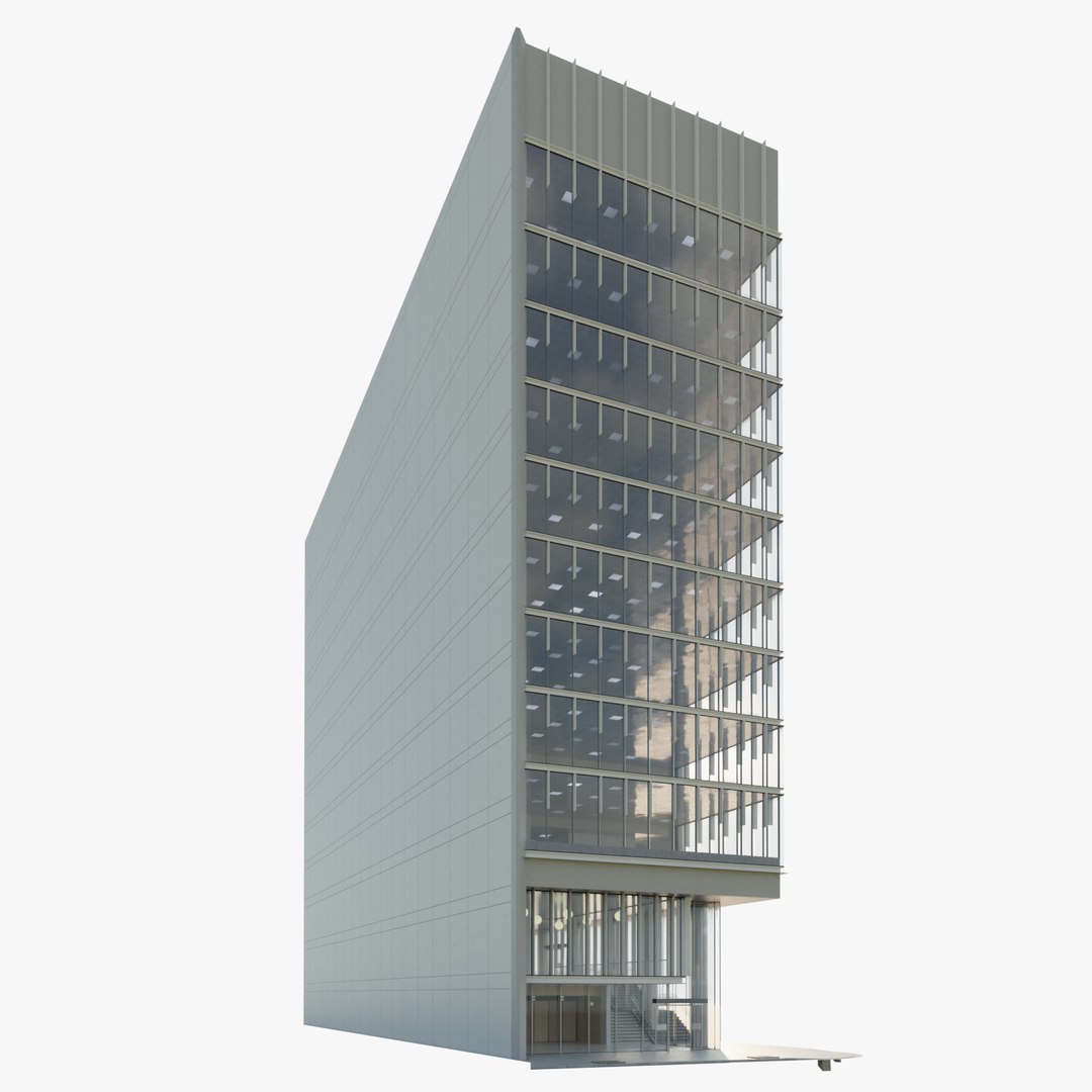 Modular City - Building AS08 3D Model - TurboSquid 2073081