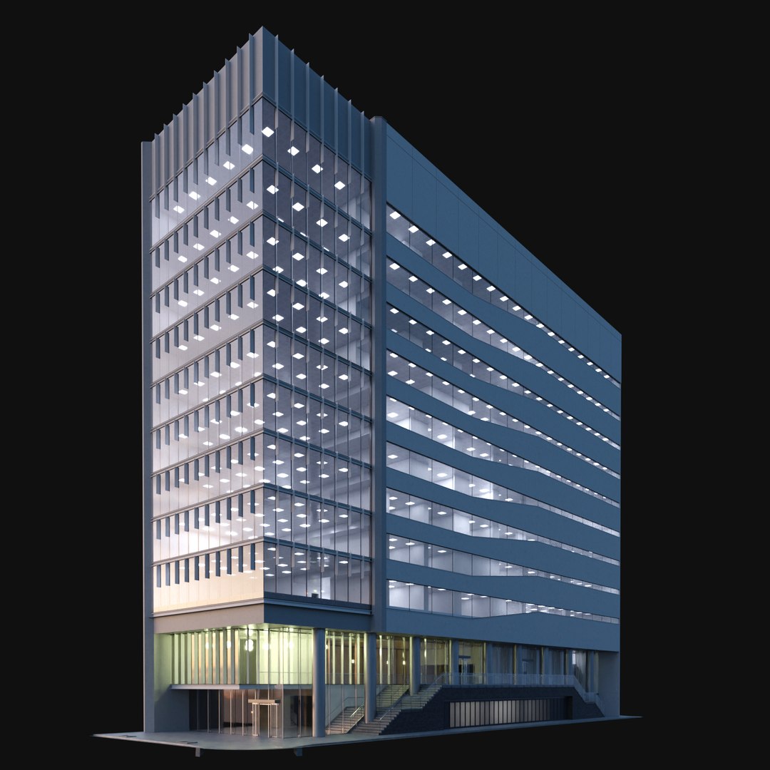 Modular City - Building AS08 3D Model - TurboSquid 2073081