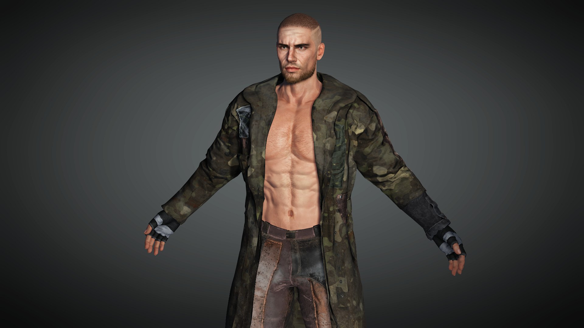 3D AAA Apocalypse Male Character 01 - TurboSquid 1781480
