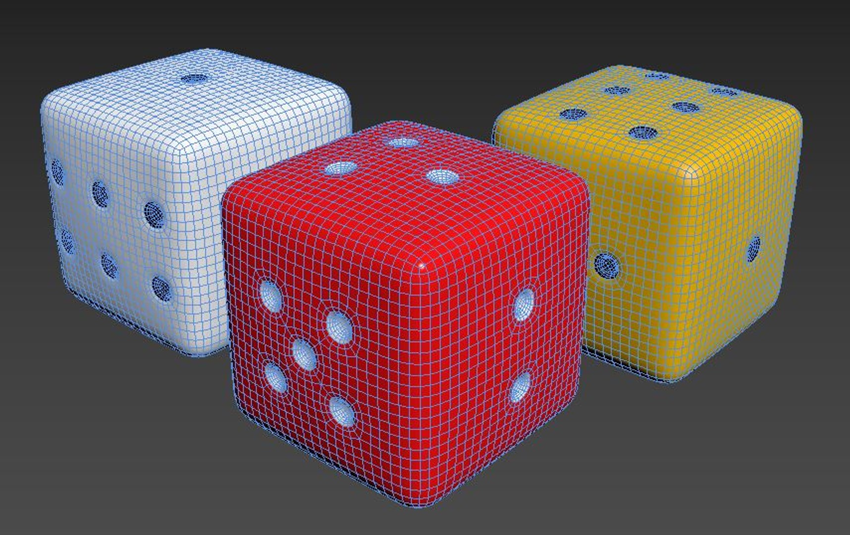 Dice Die 3D Model - TurboSquid 1410953