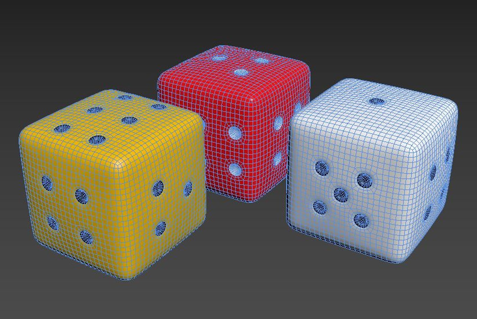 Dice Die 3D Model - TurboSquid 1410953