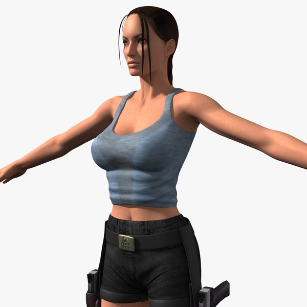 Lara Croft 3D Models for Download | TurboSquid