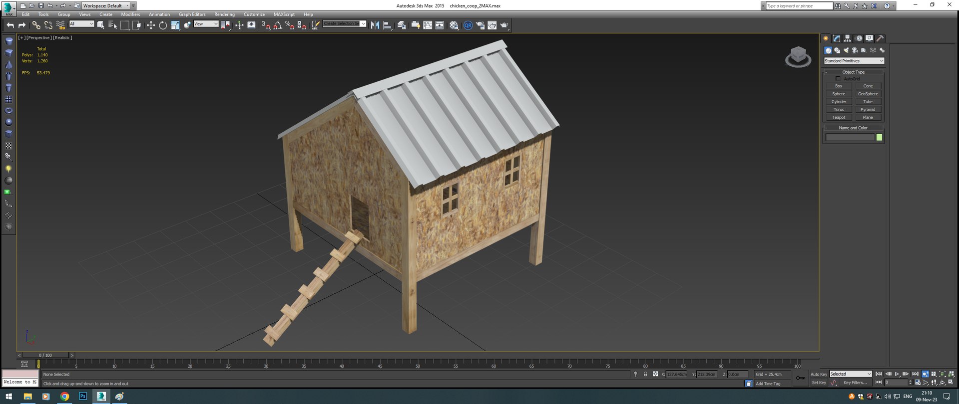 Chicken Coop 3D Model - TurboSquid 2149726