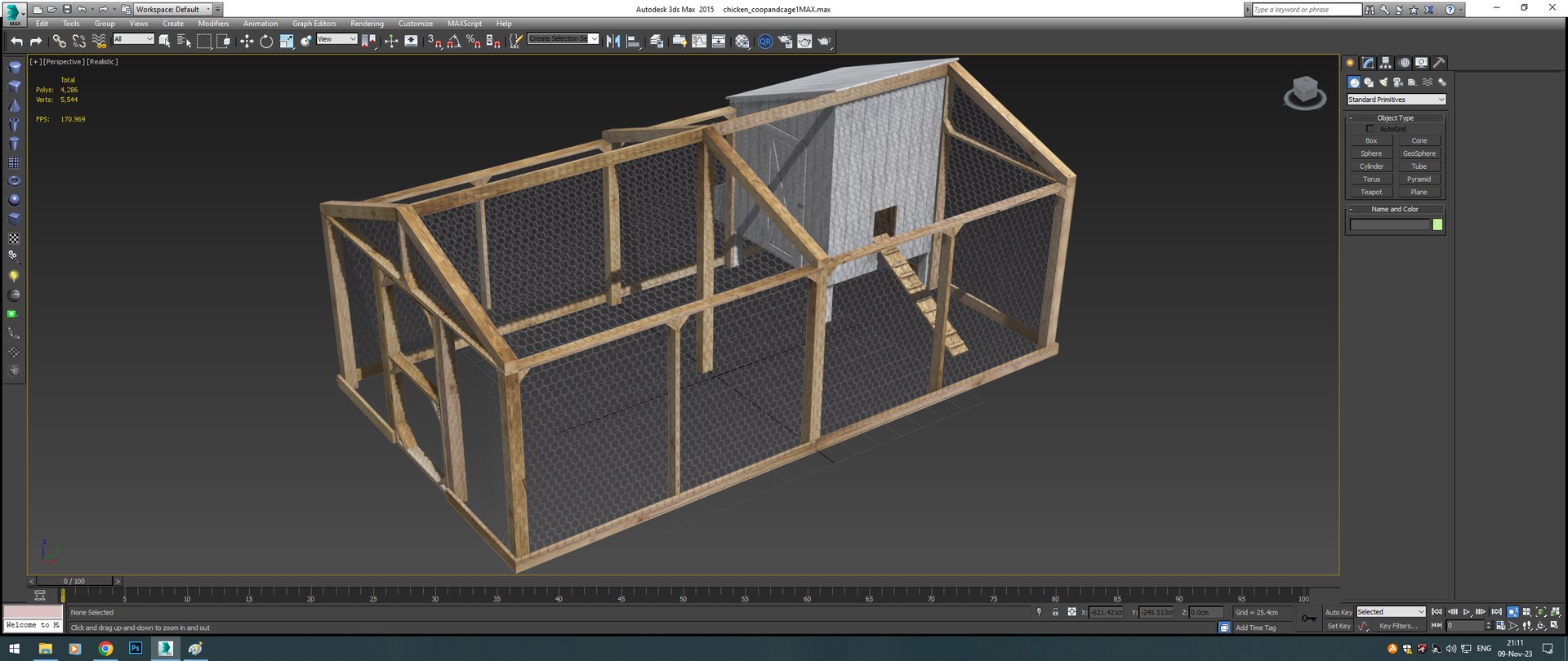 Chicken Coop 3D Model - TurboSquid 2149726