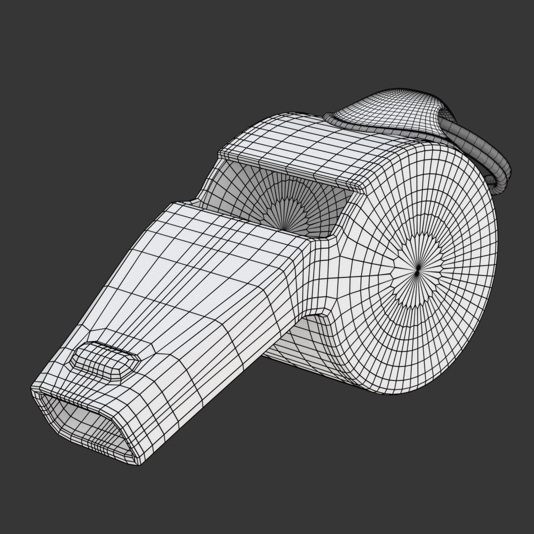 3D Model Metal Whistle - TurboSquid 1160761