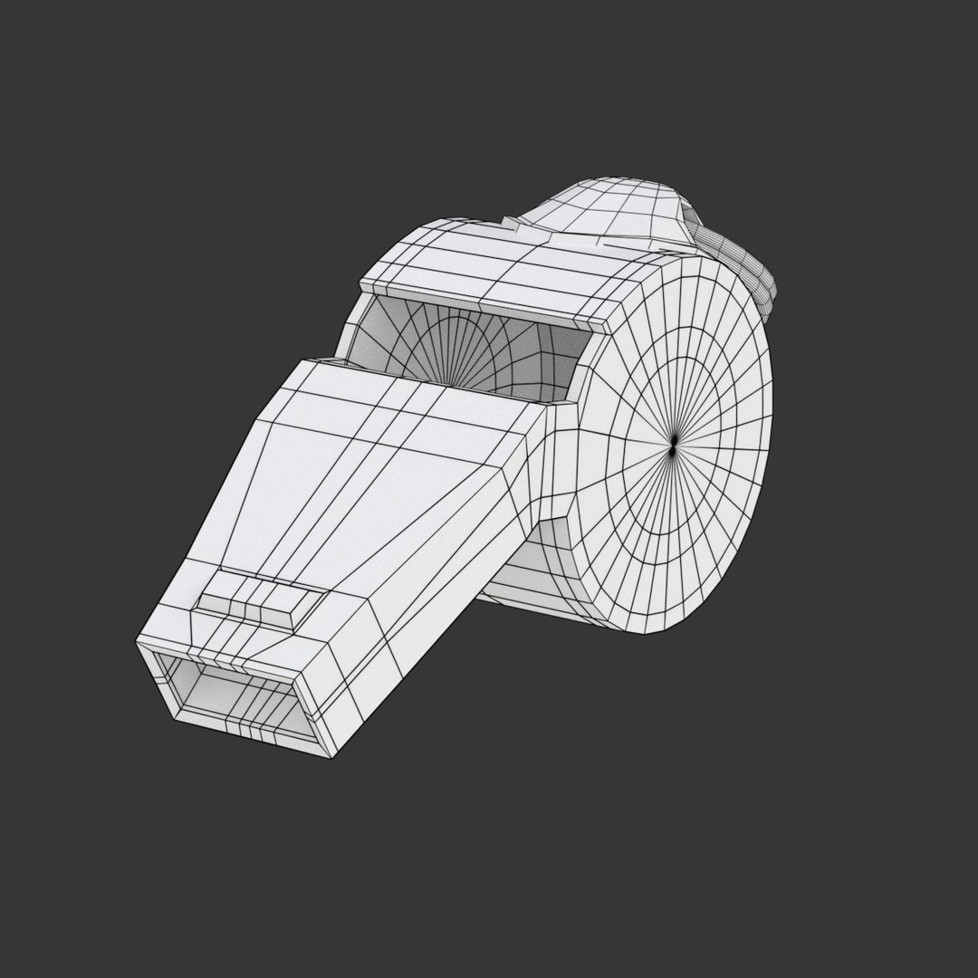 3D Model Metal Whistle - TurboSquid 1160761