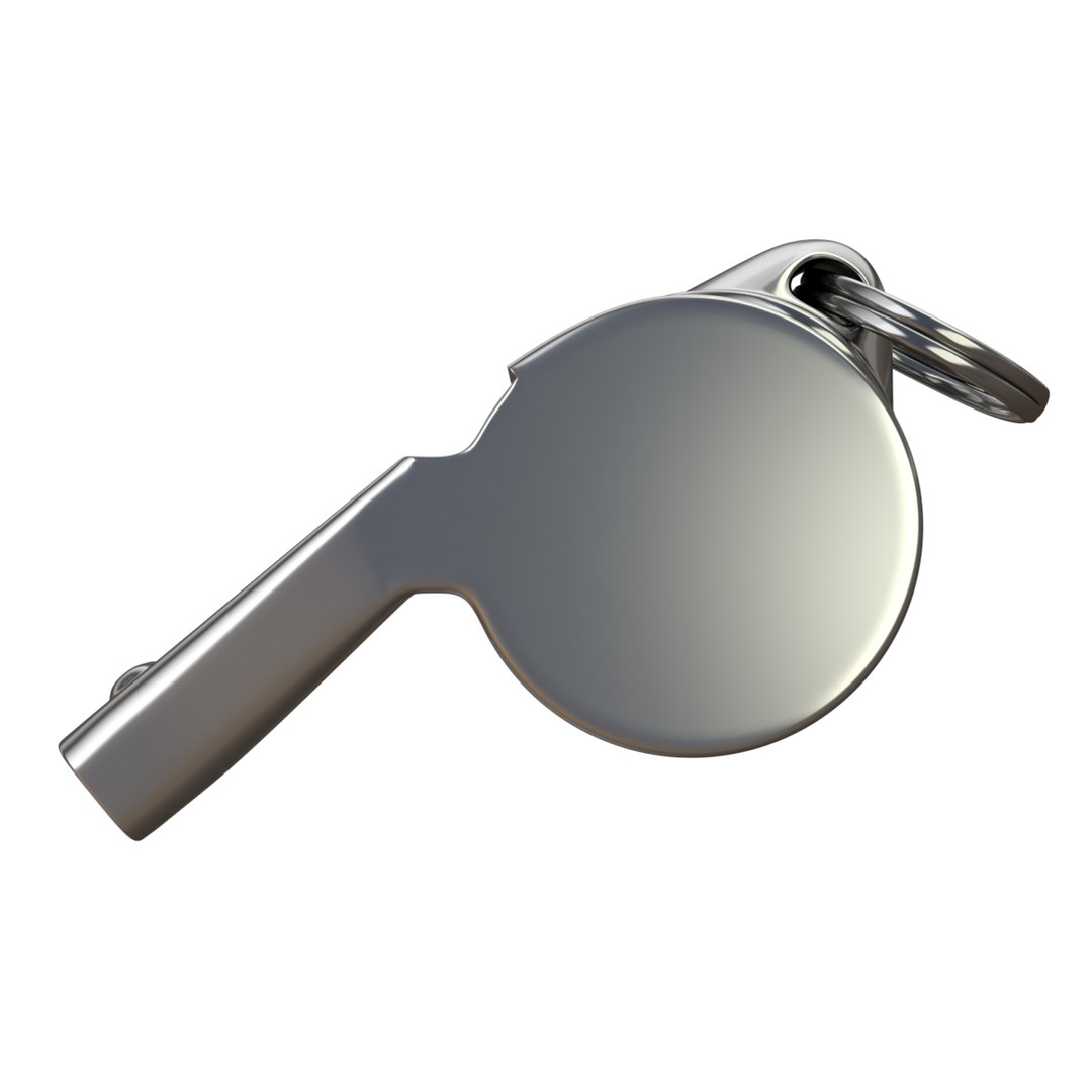 3D Model Metal Whistle - TurboSquid 1160761