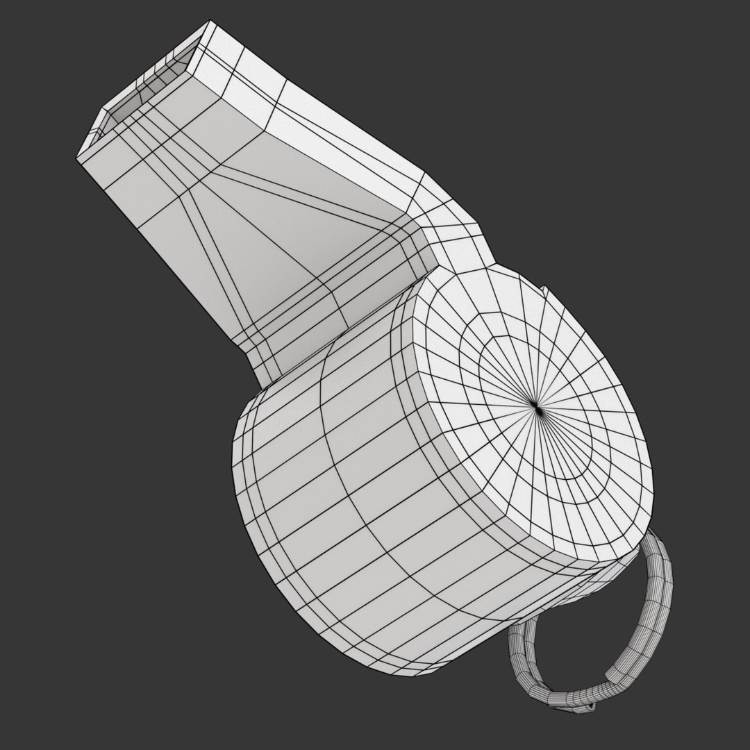 3D Model Metal Whistle - TurboSquid 1160761