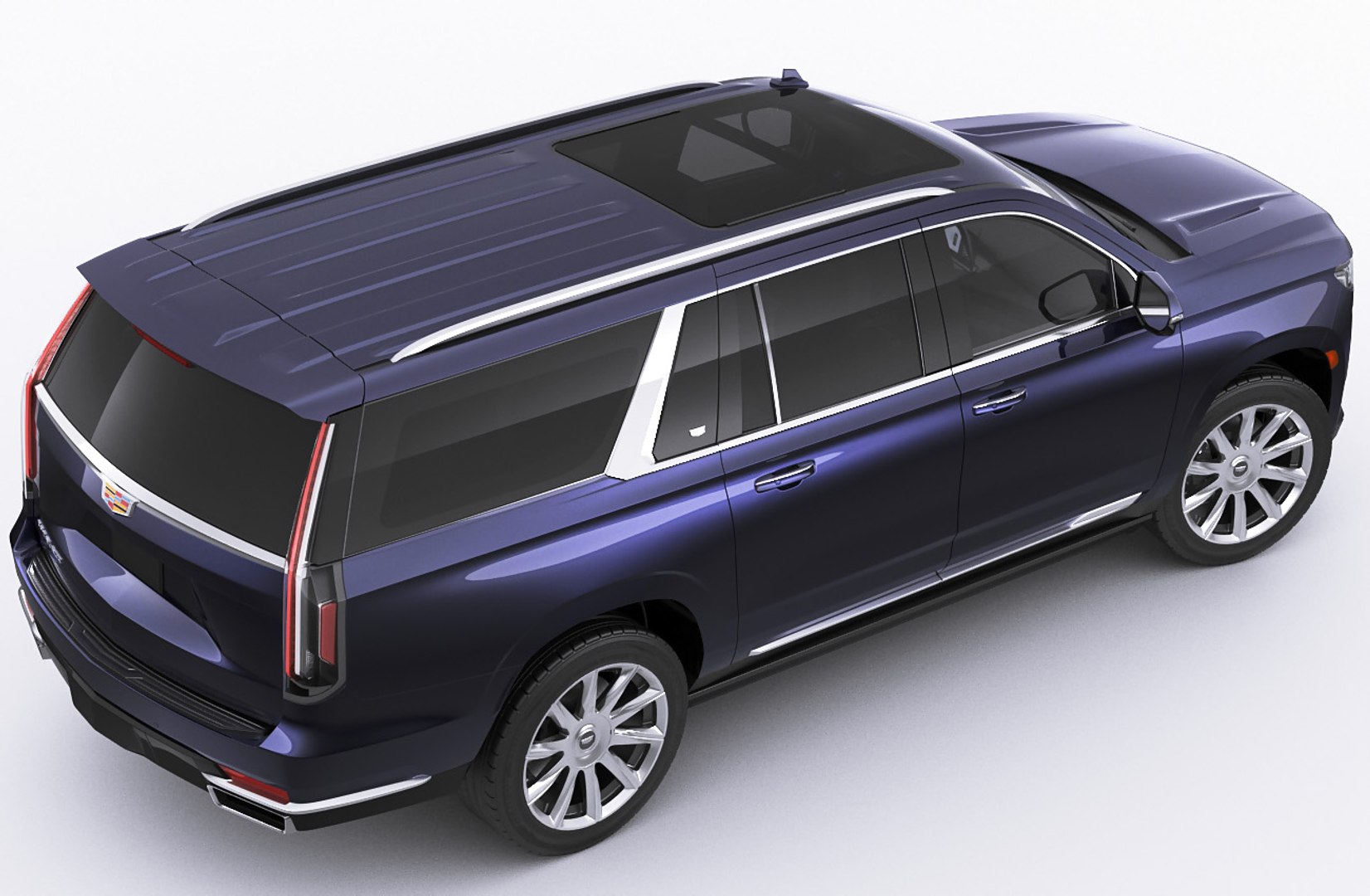 3D Cadillac Escalade Esv Model - TurboSquid 1585802