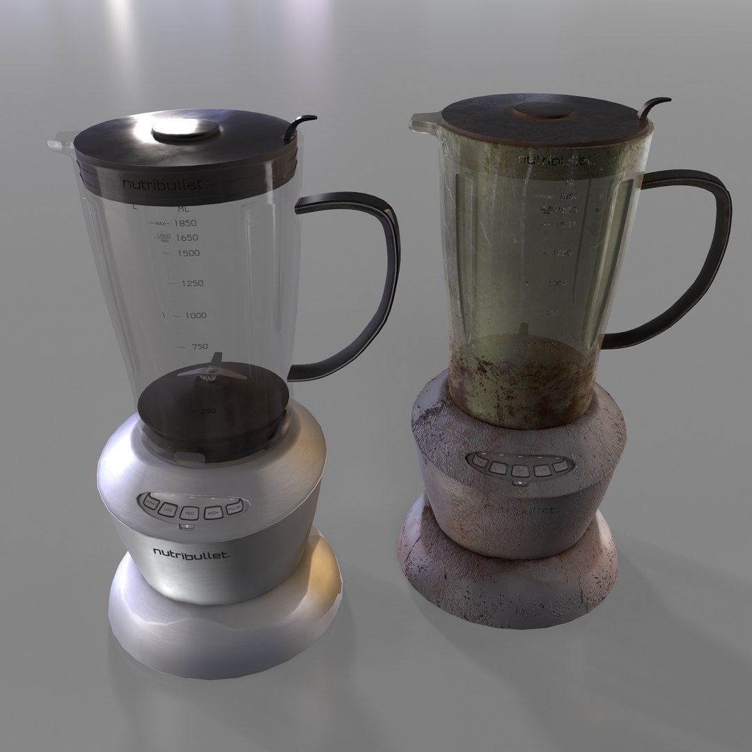 3D Blenders Clean And Dirty - TurboSquid 2201177