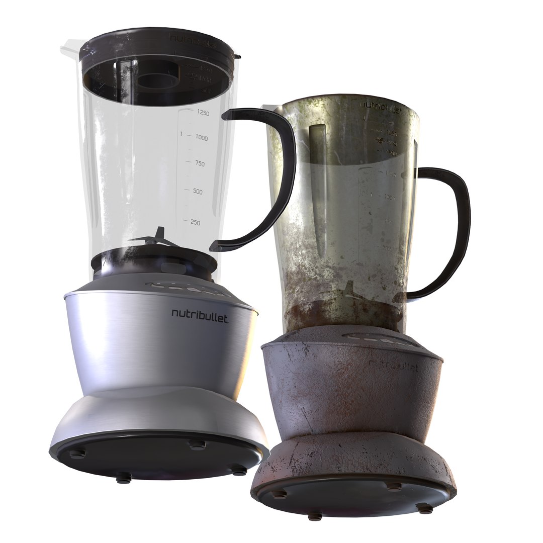 3D Blenders Clean And Dirty - TurboSquid 2201177