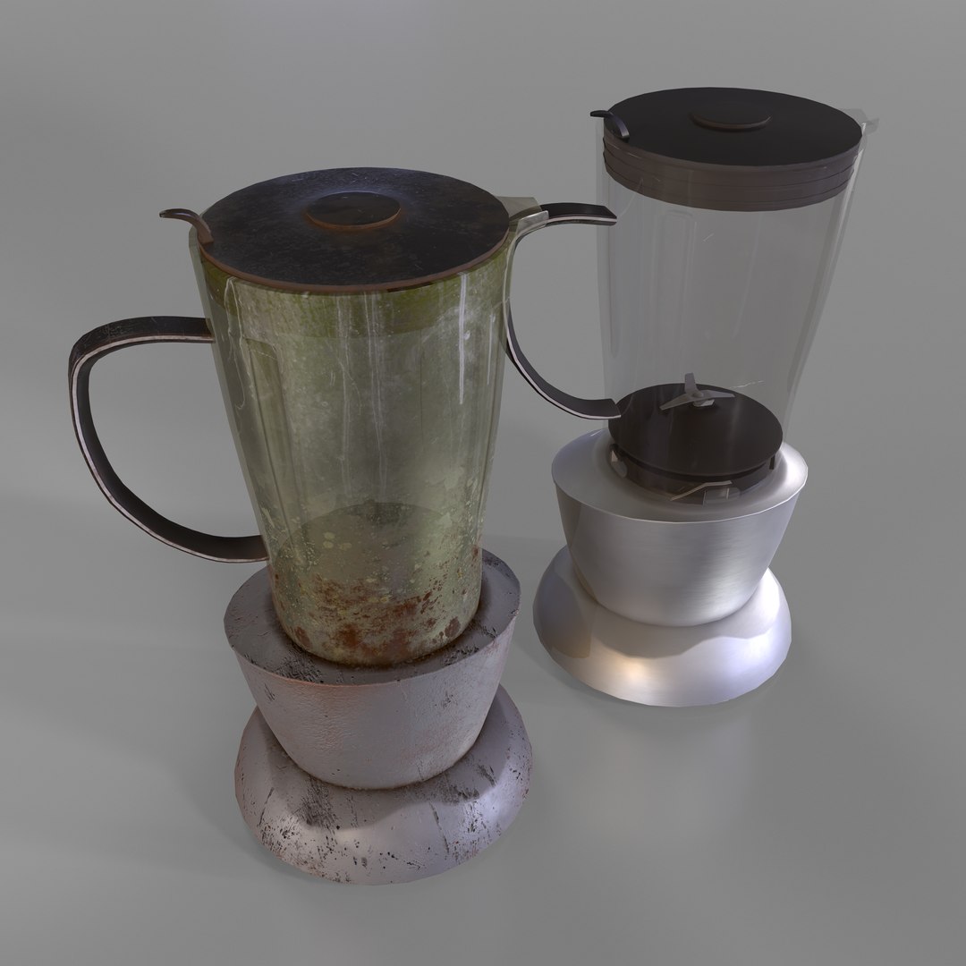 3D Blenders Clean And Dirty - TurboSquid 2201177