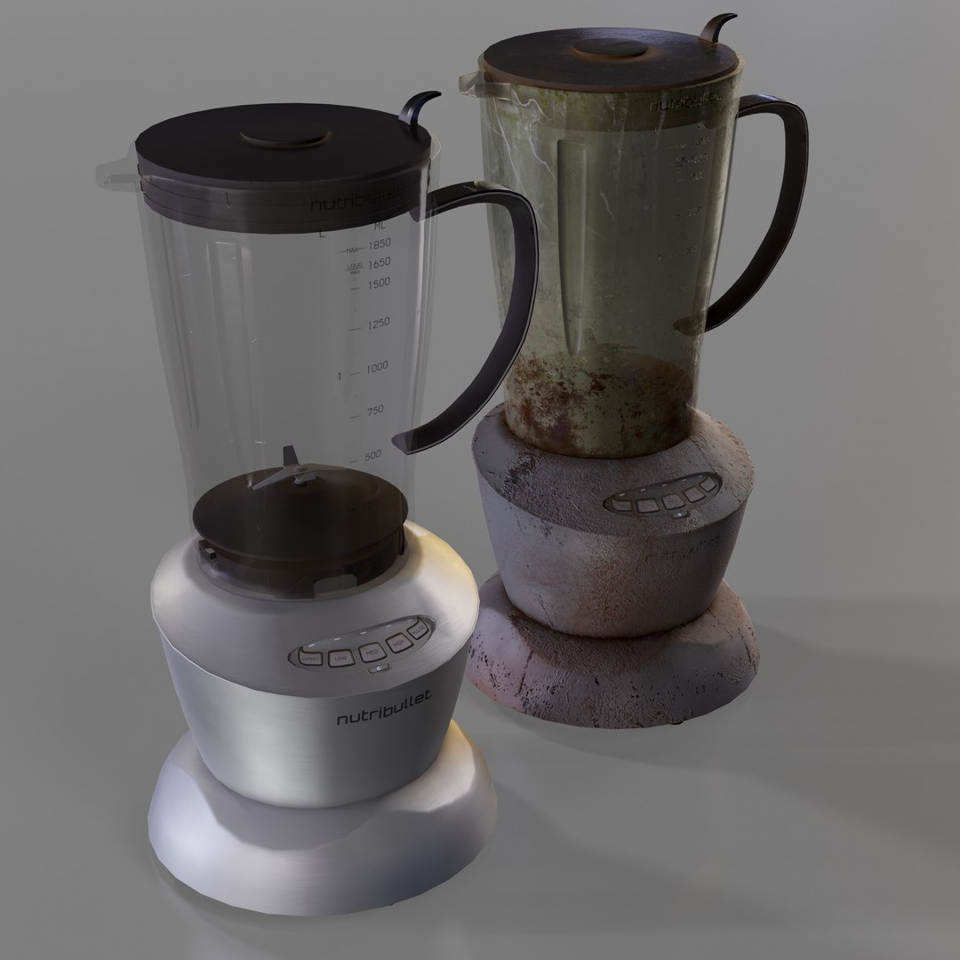3D Blenders Clean And Dirty - TurboSquid 2201177