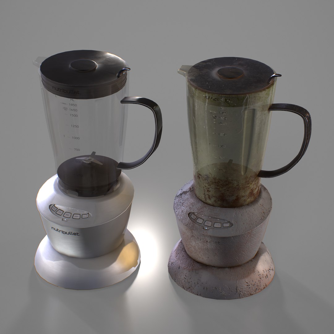 3D Blenders Clean And Dirty - TurboSquid 2201177