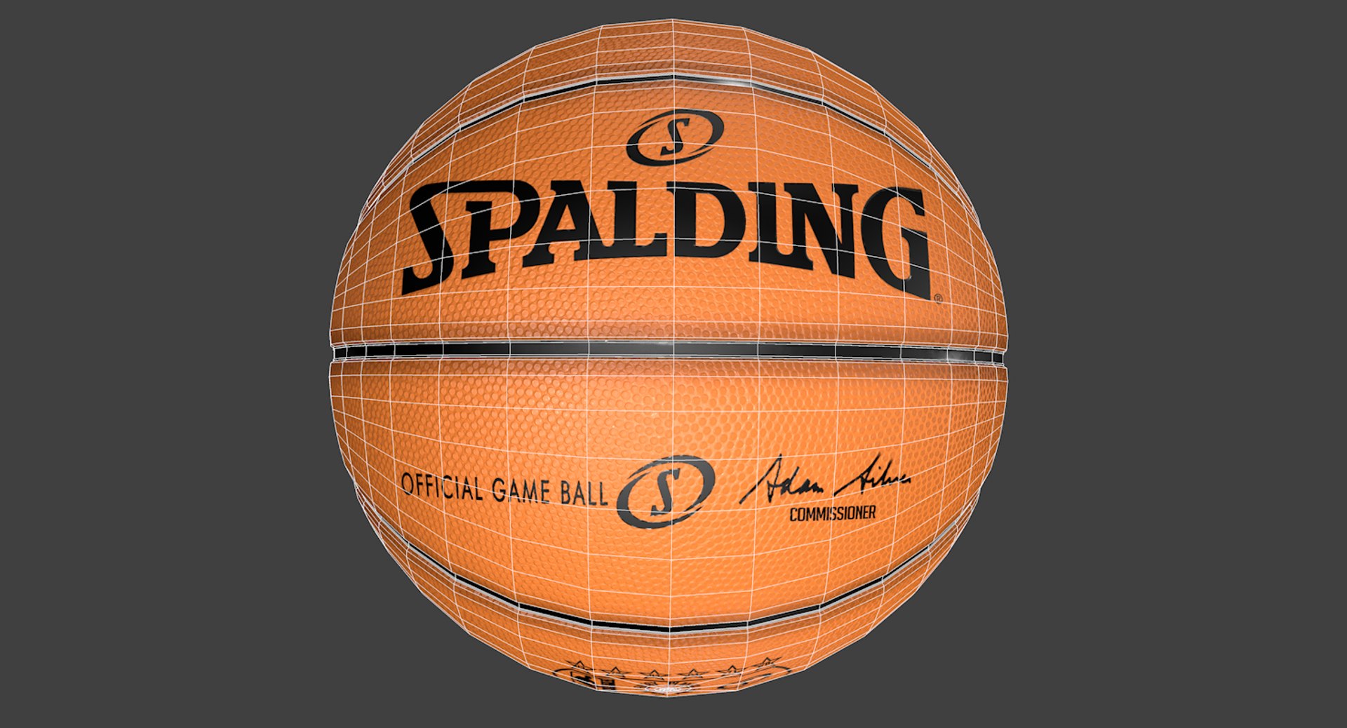3D Official Ball Spalding Basketball - TurboSquid 1314076