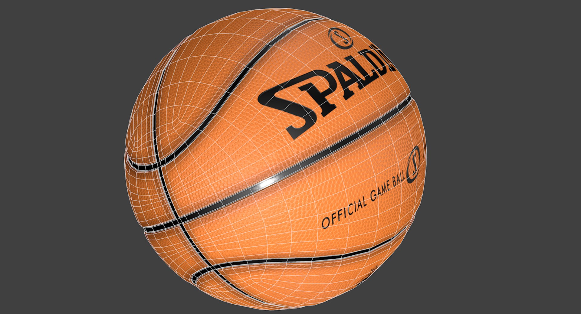 3D Official Ball Spalding Basketball - TurboSquid 1314076