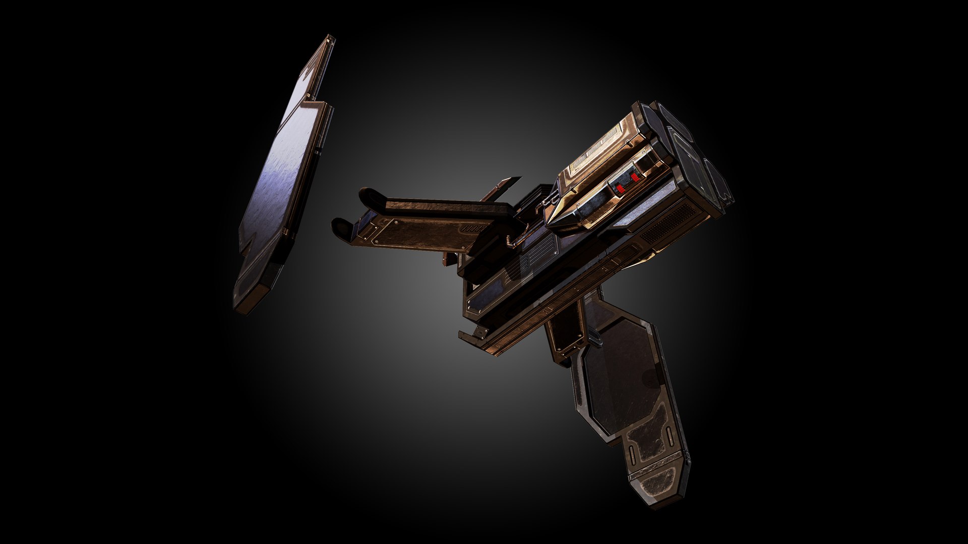 Spaceship tail 3D - TurboSquid 1550571