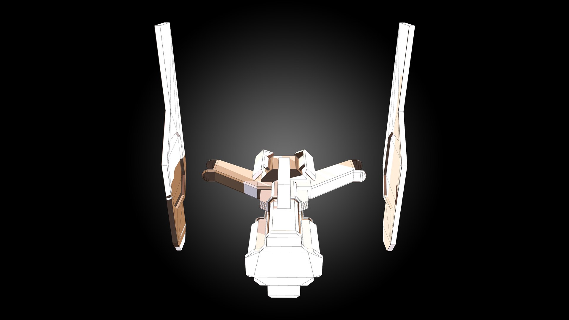 Spaceship tail 3D - TurboSquid 1550571