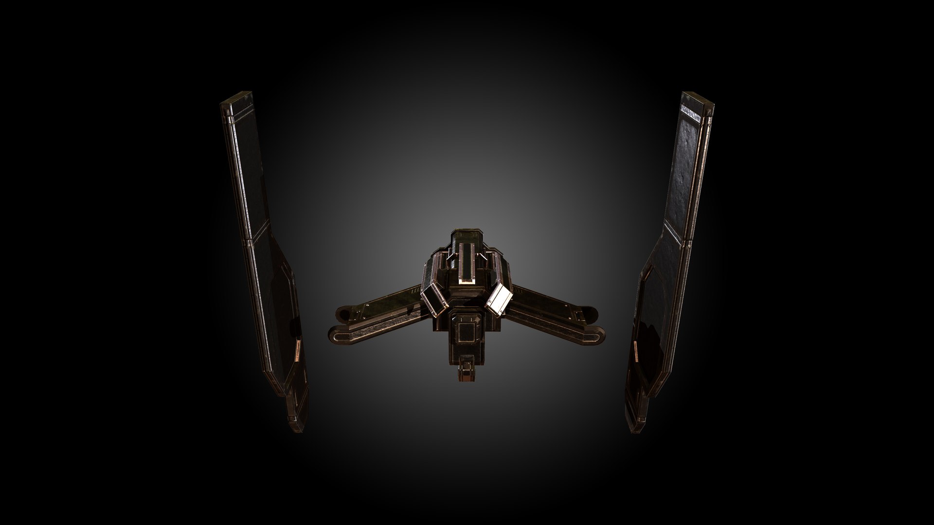 Spaceship tail 3D - TurboSquid 1550571