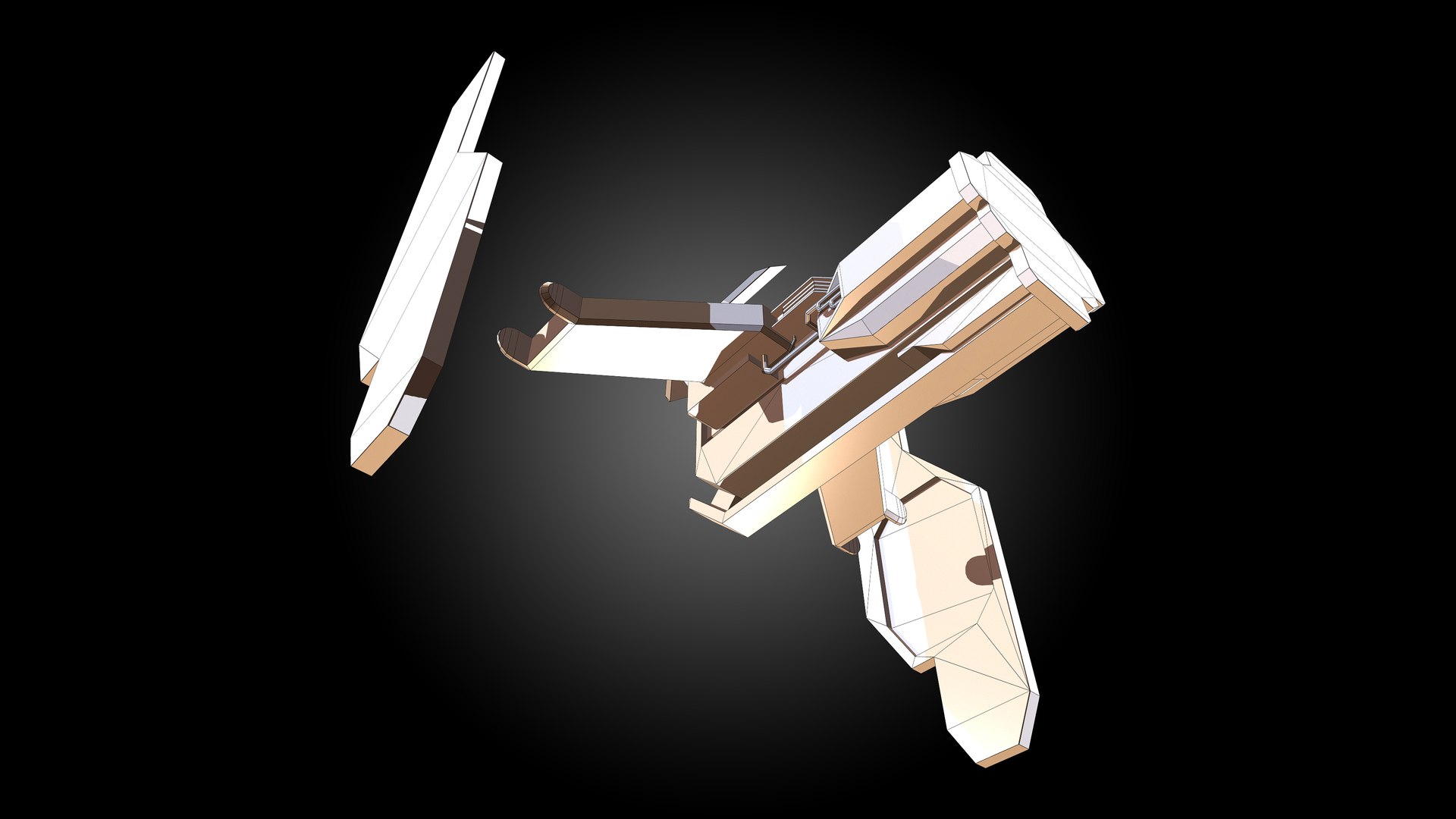 Spaceship tail 3D - TurboSquid 1550571