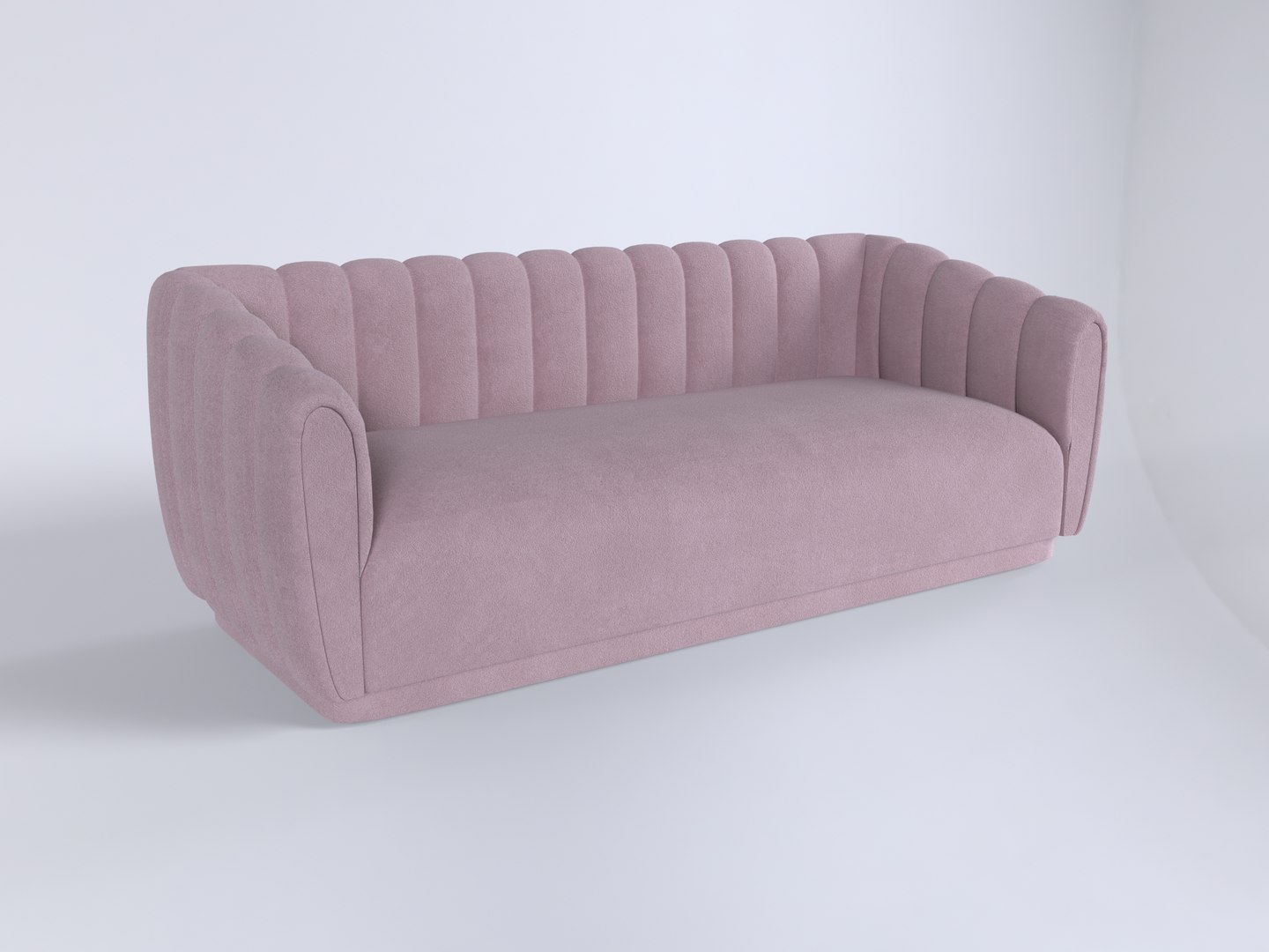 ARNO SOFA BLUSH VELV ST 3D - TurboSquid 1937169