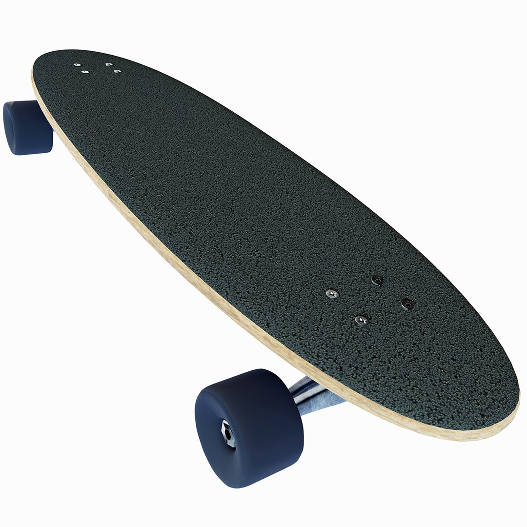 3D Longboard Skateboard - TurboSquid 2228760