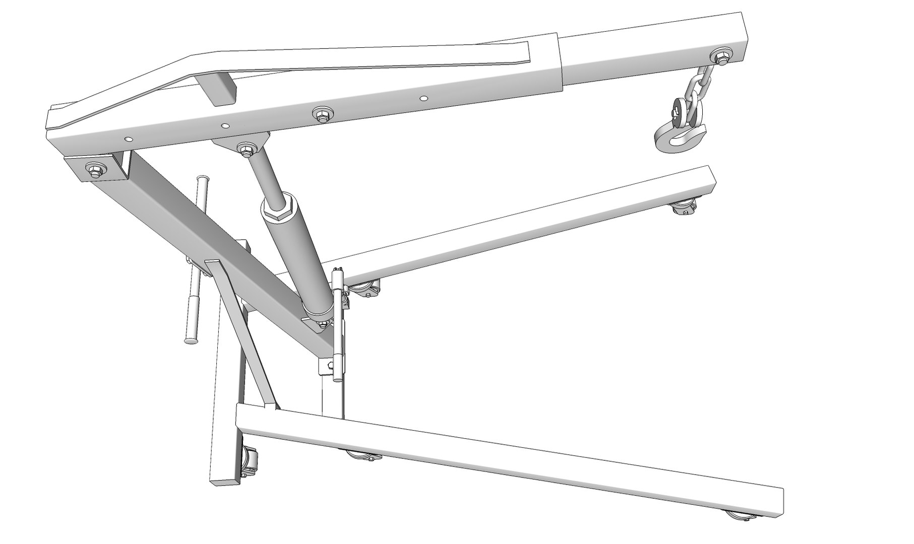 Engine Hoist 3D Model - TurboSquid 2276316