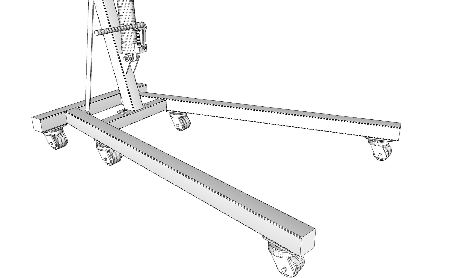 Engine Hoist 3D Model - TurboSquid 2276316