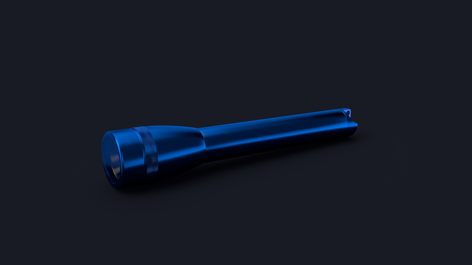 Blue Flashlight 3D Model - TurboSquid 1975088