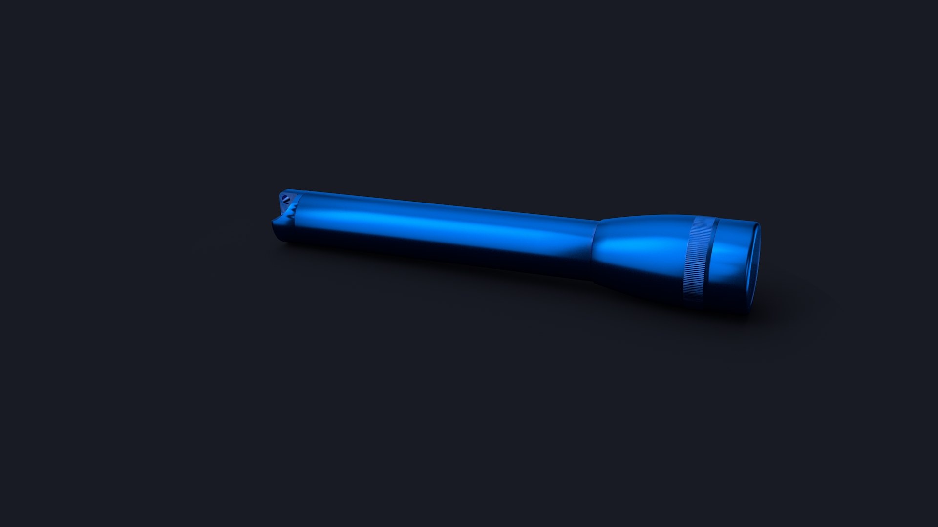 Blue Flashlight 3D Model - TurboSquid 1975088