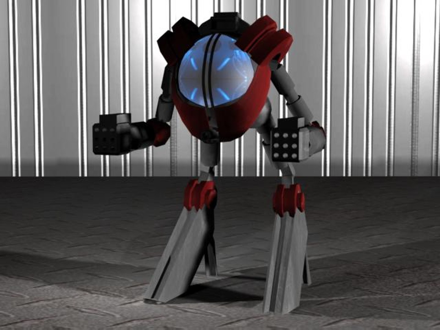 maya mech weapons sci-fi