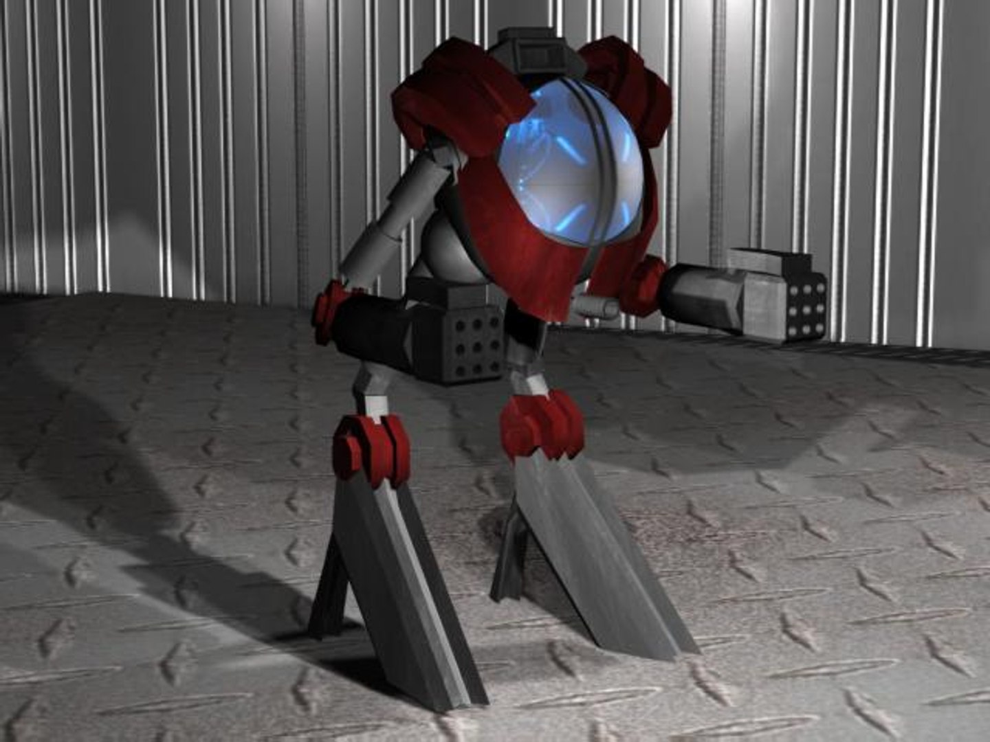 maya mech weapons sci-fi