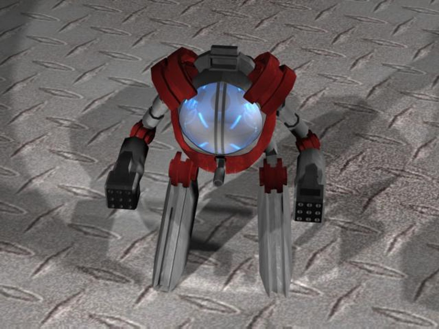 maya mech weapons sci-fi