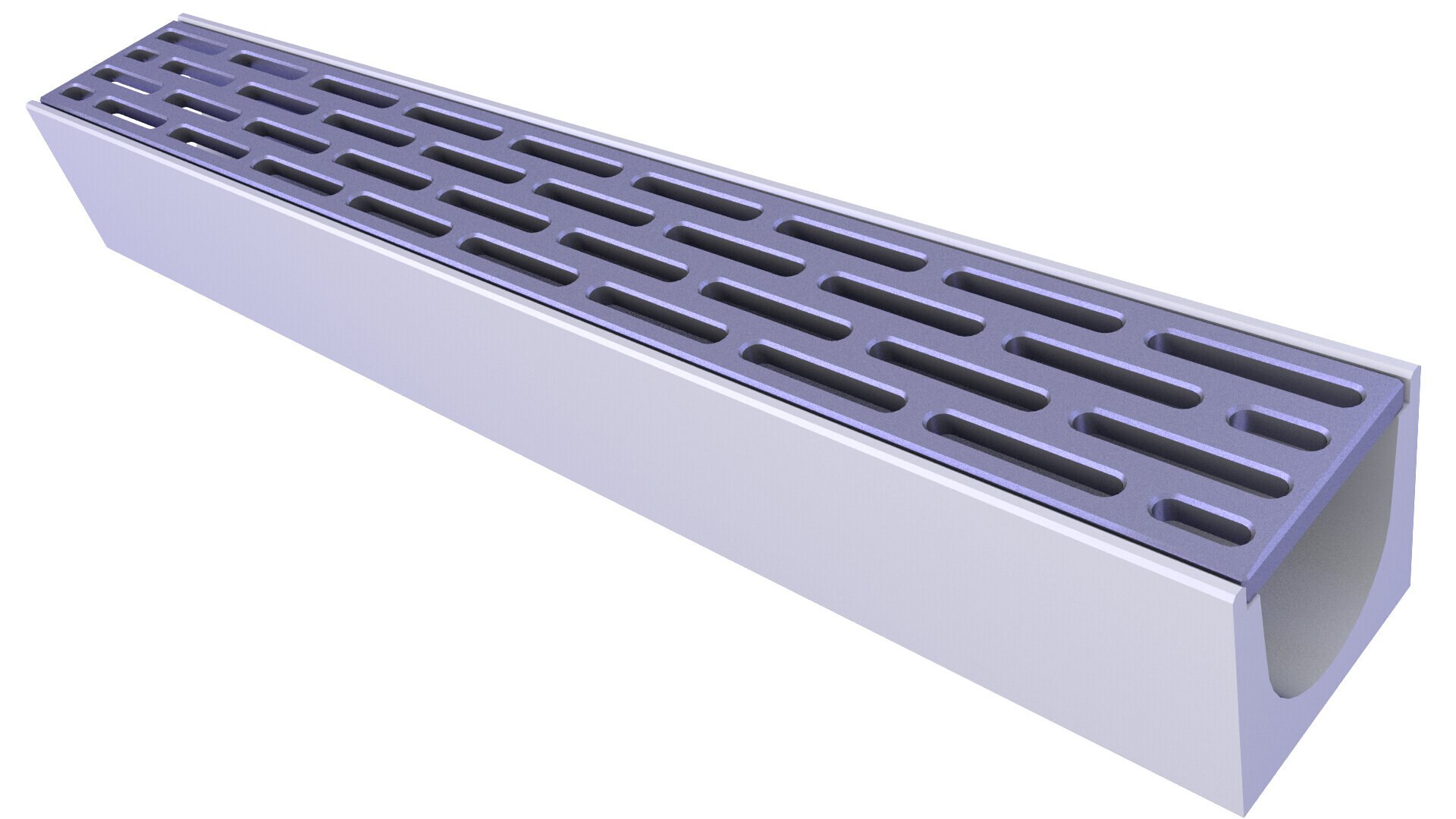 Trench Drain Channel Drain Grate 7 3D Model - TurboSquid 1979926