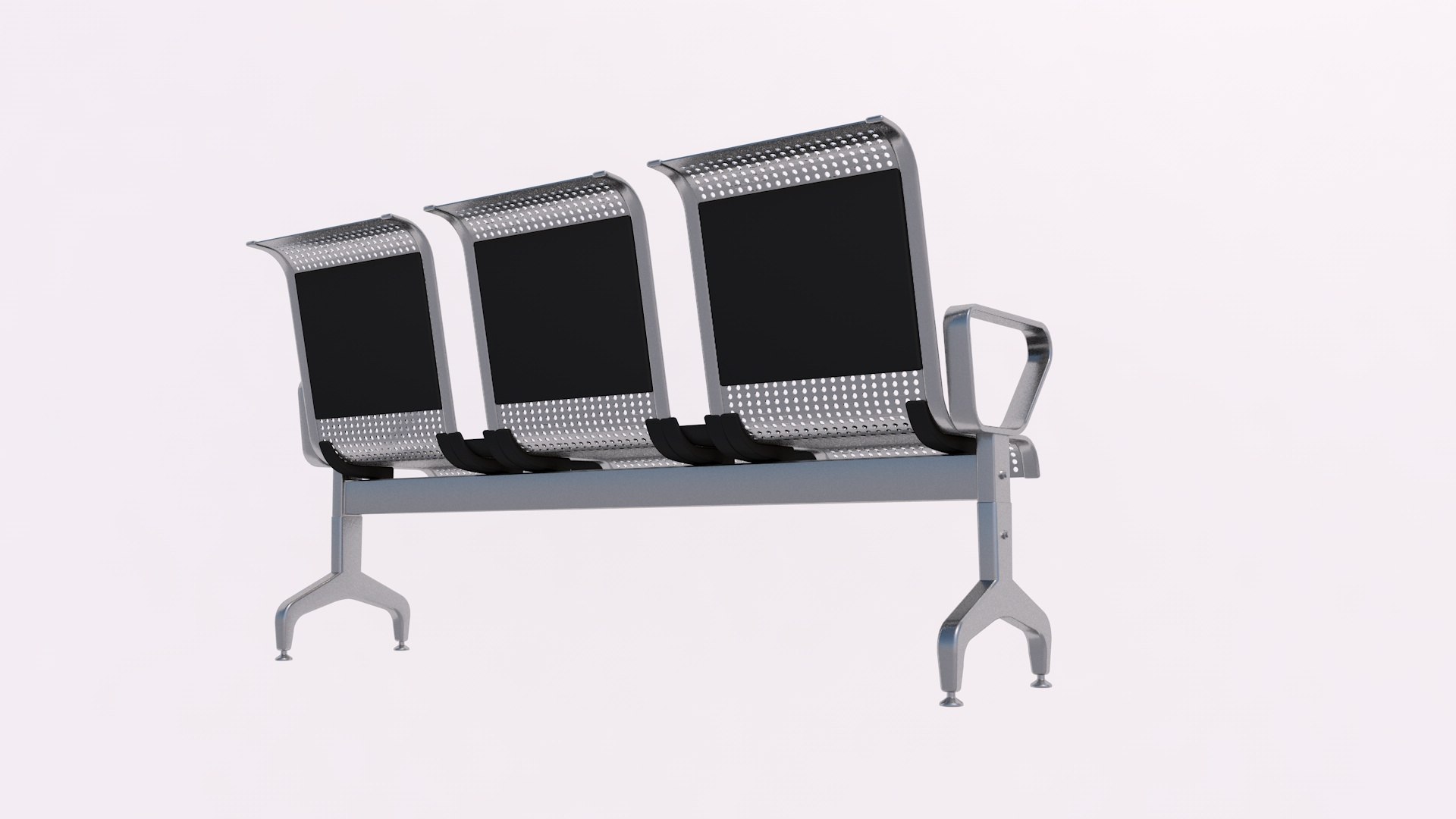 3D 3D model Waiting Chair - TurboSquid 1760859