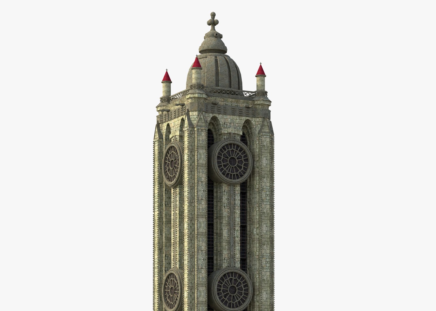 3D Fantasy Long Ancient Tower - TurboSquid 1988024
