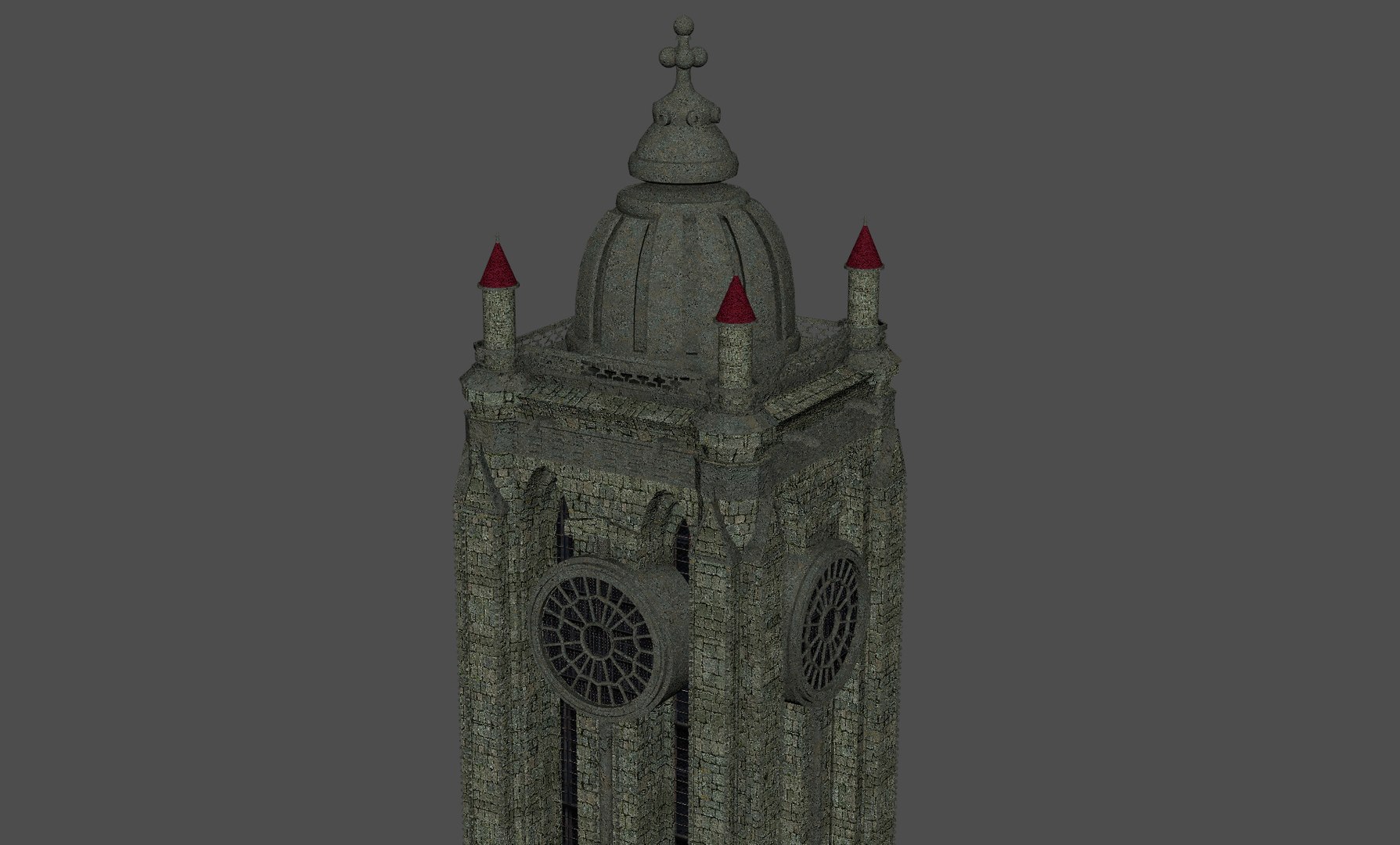 3D Fantasy Long Ancient Tower - TurboSquid 1988024