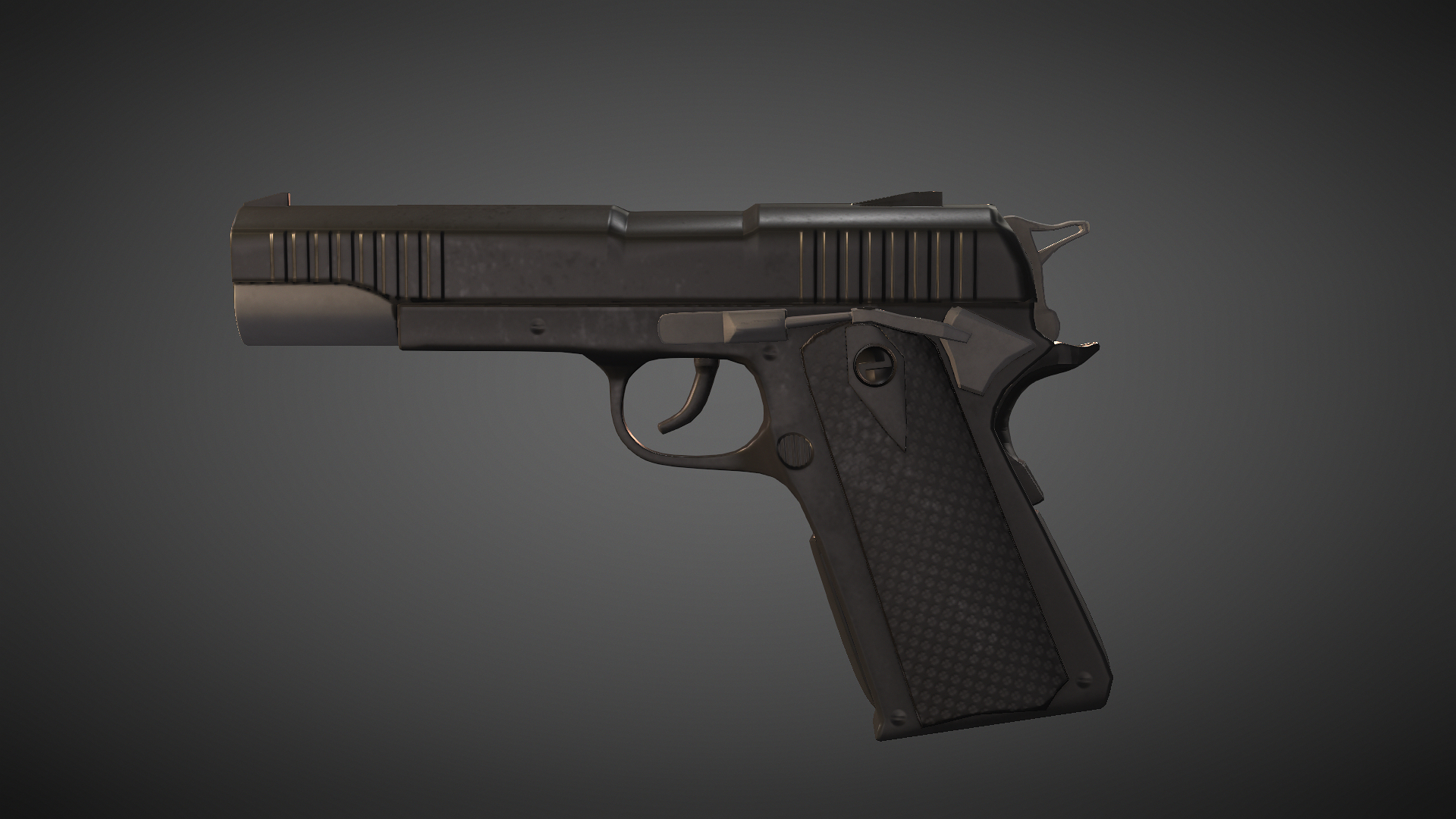 3D Gun Colt Model - TurboSquid 2027796