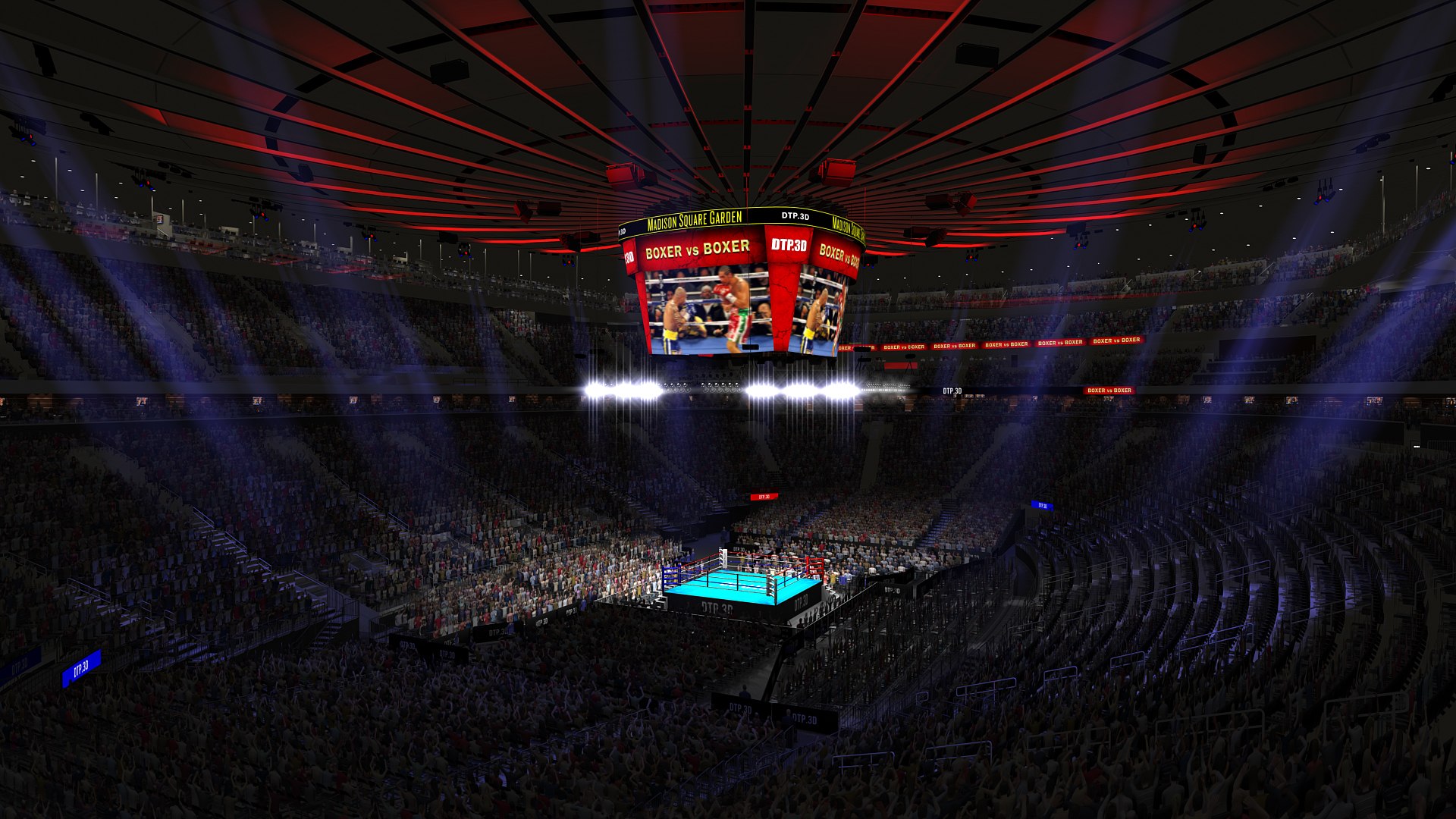 3D model msg boxing arena audience - TurboSquid 1456602