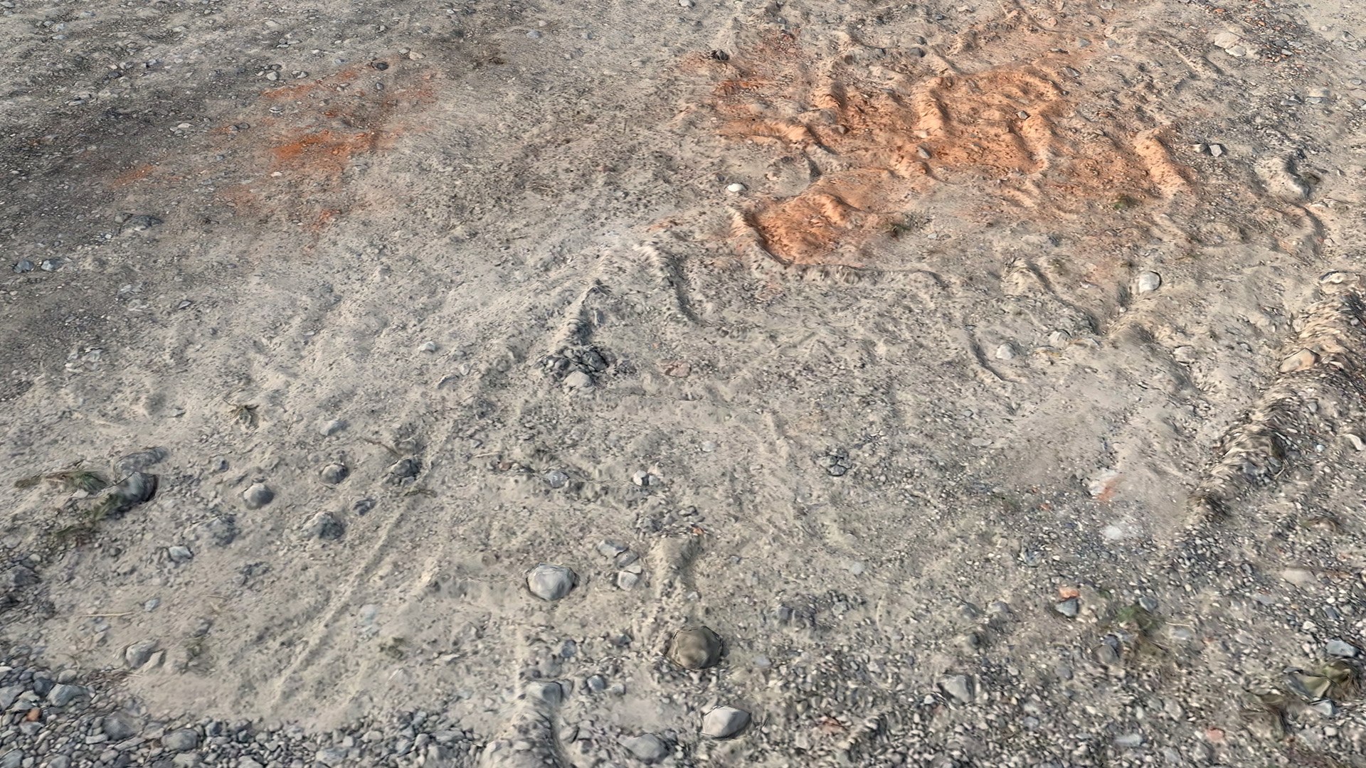 Gravel Ground 06 - 3D photogrammetry model scan of gravel sand and ...