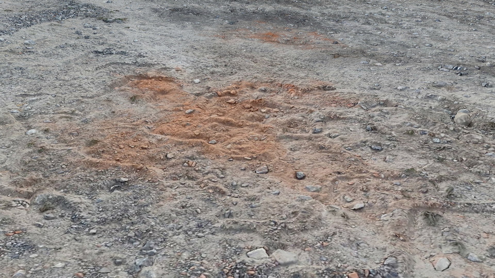 Gravel Ground 06 - 3D photogrammetry model scan of gravel sand and ...