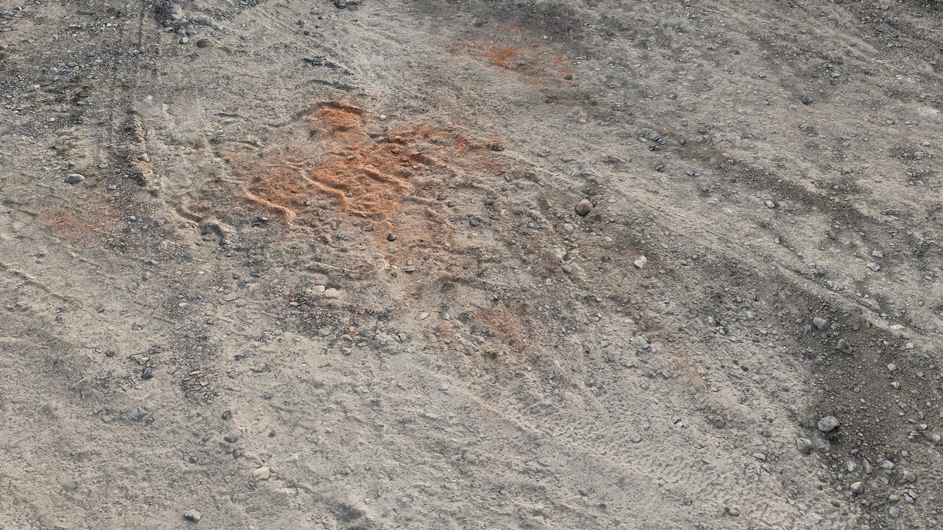 Gravel Ground 06 - 3D photogrammetry model scan of gravel sand and ...