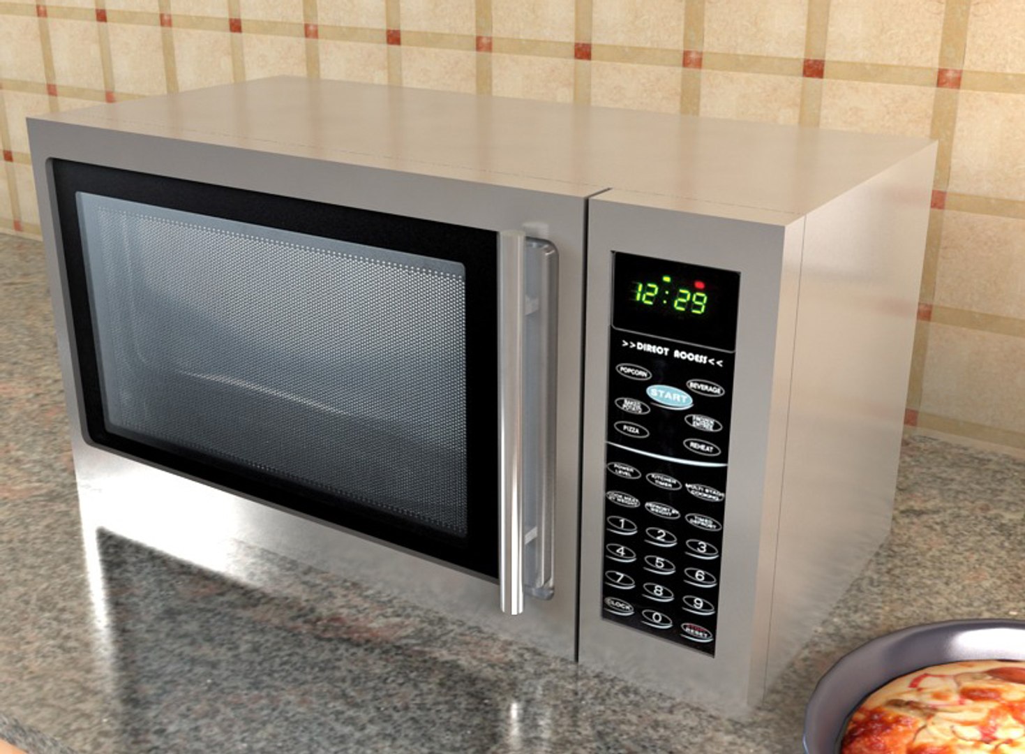 3d Model Microwave Micro Wave