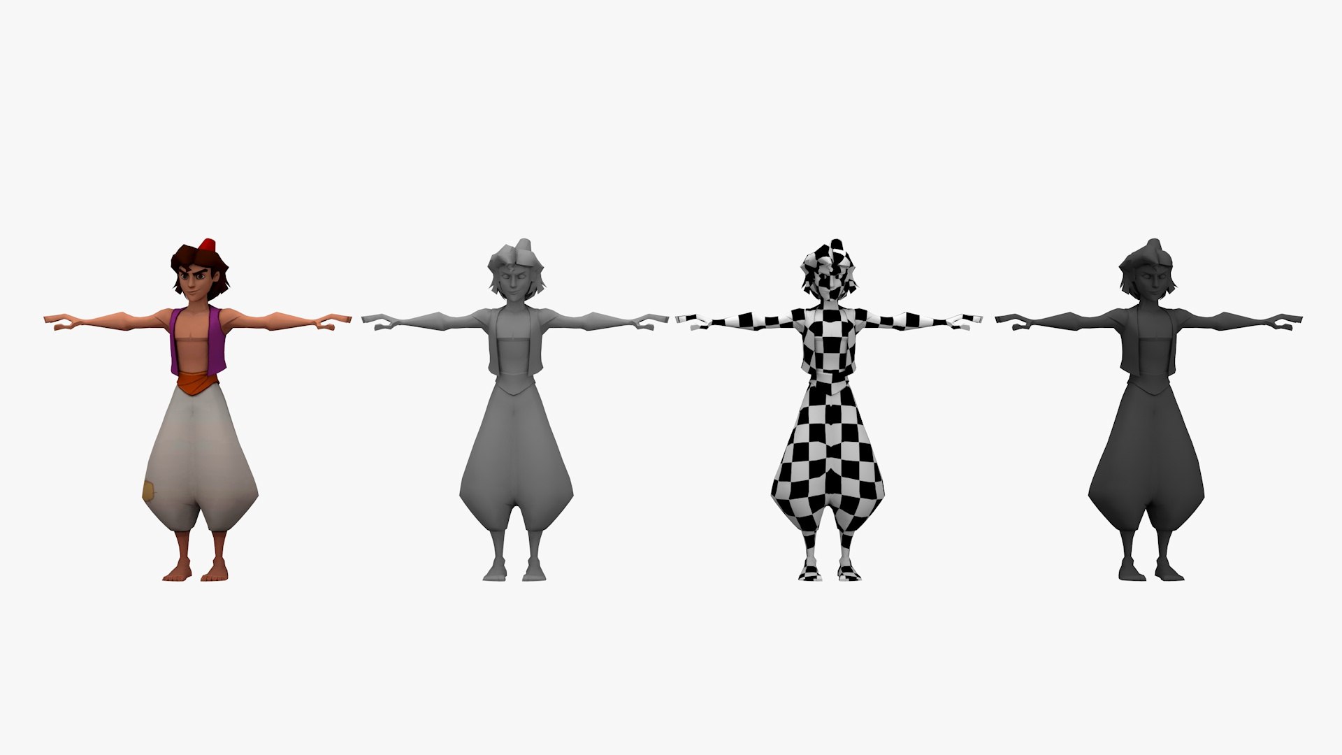 3D Aladdin Model - TurboSquid 1847111